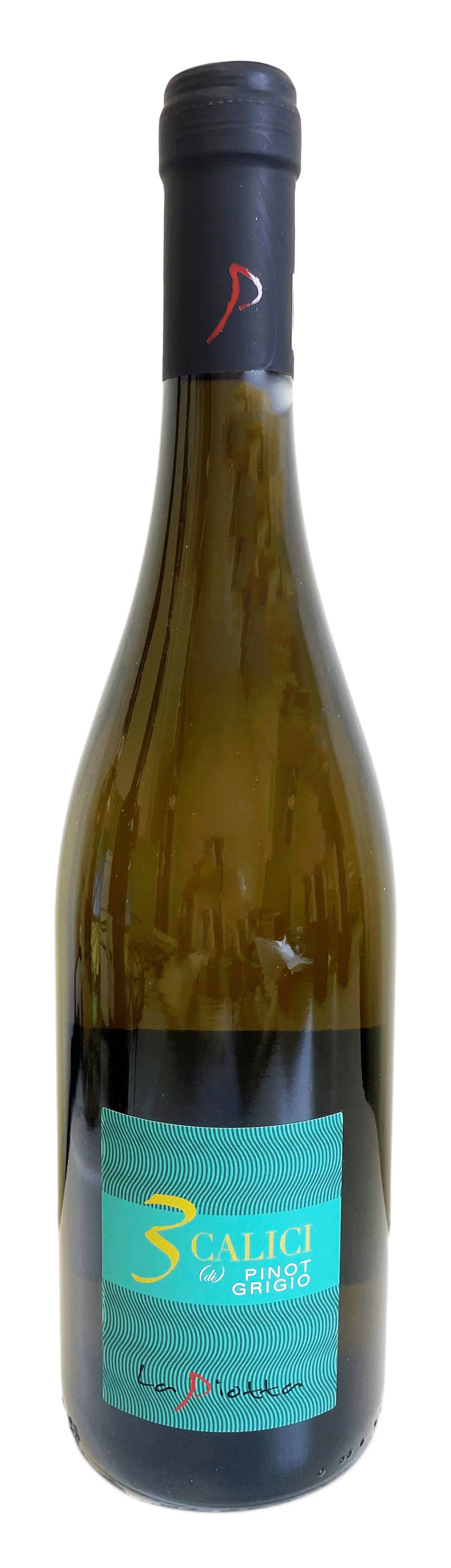 3 Calici di Pinot Grigio, La Piotta (Pavia) Organic & Vegan, 2024 ...